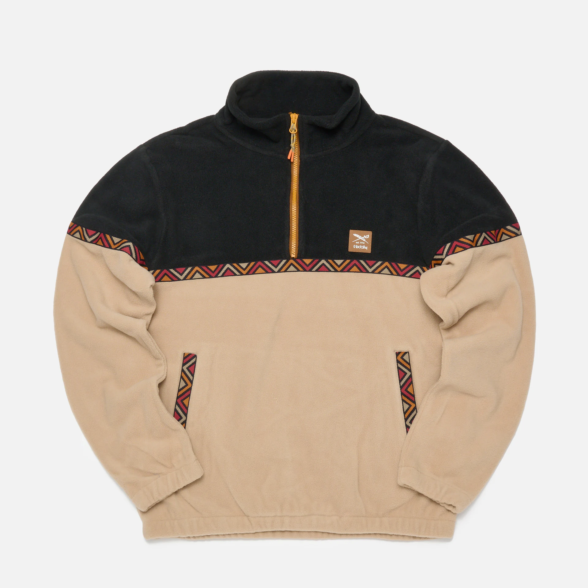 Iriedaily Monte Noe Polar Fleece Troyer Khaki