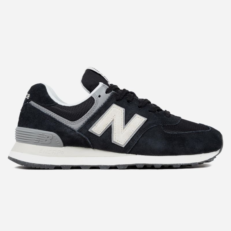 New Balance U574 Sneaker Black/Grey